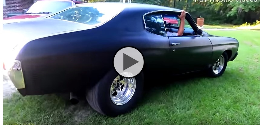 Father Goes For a Ride in 700hp 505 Big Block Chevy Chevelle ...